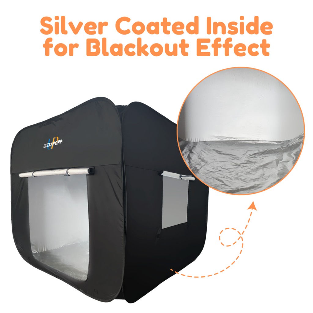ULTRAPOPP Sensory Tent for Kids, Pop up Blackout Play Tents for Autism ...