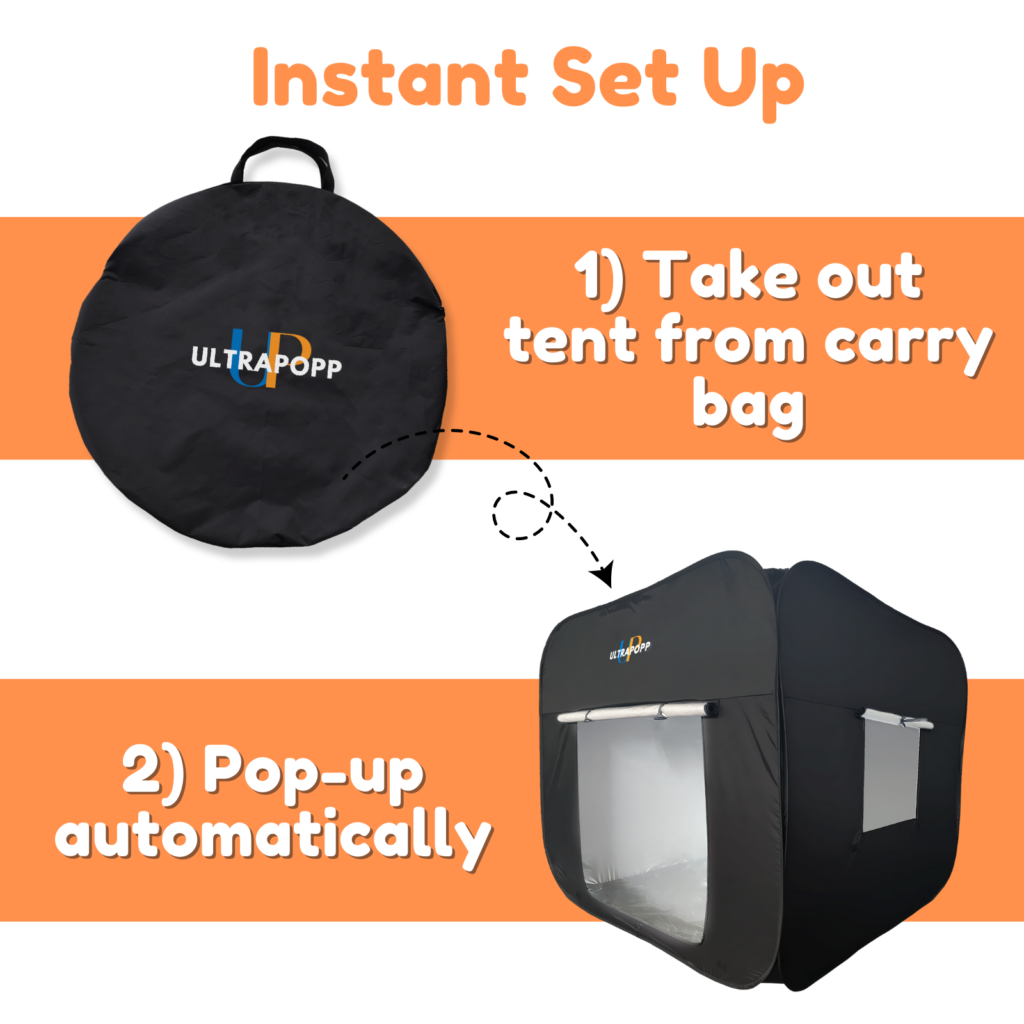 ULTRAPOPP Sensory Tent for Kids, Pop up Blackout Play Tents for Autism ...